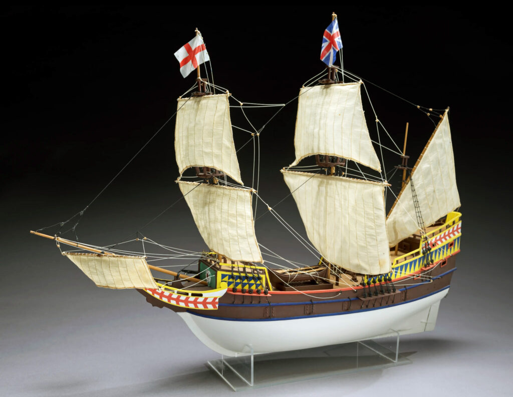 "Susan Constant" ship model - Ages of Exploration
