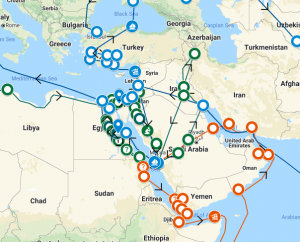 Ibn Battuta Map - Ages of Exploration